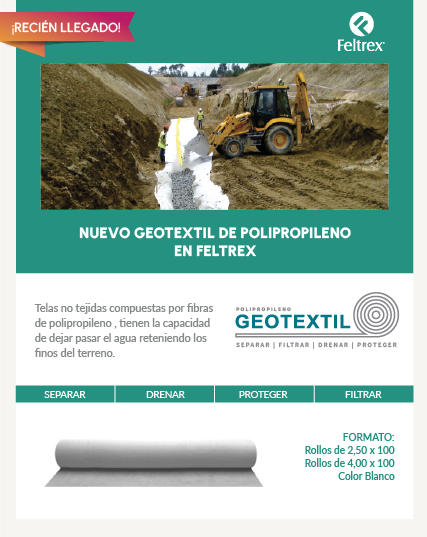 Feltrex, alfombras, pisos, persianas, textil hogar y aislantes.